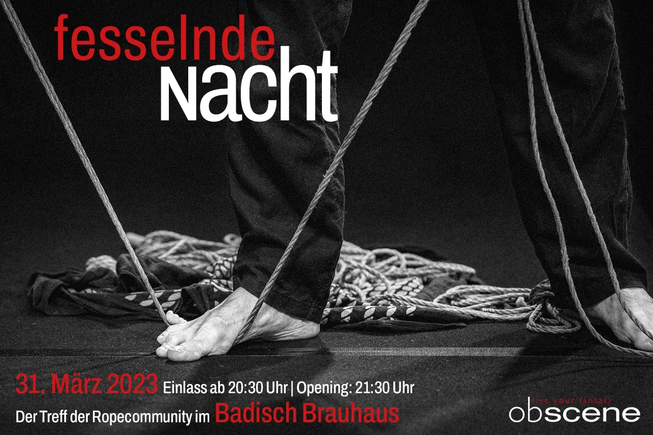 Fesselnde Nacht - obscene Fair - Erotic BDSM & Fetish Fair